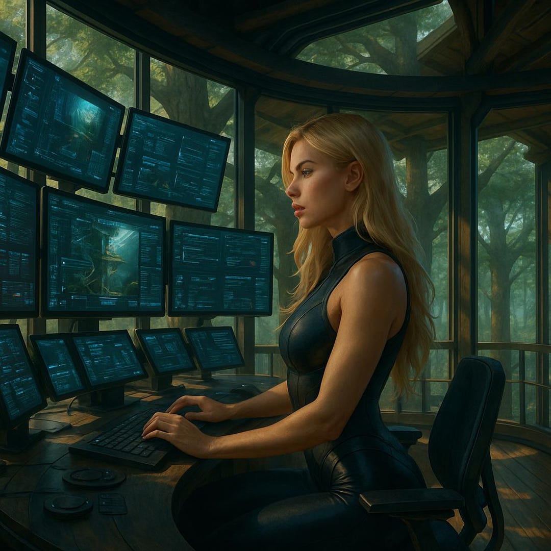 Cinematic Ambient Art & Cyberpunk Character Prints From a Futuristic ...
