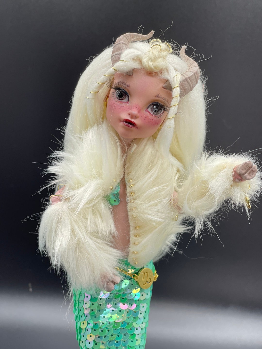 Capri the Sea Goat - Etsy