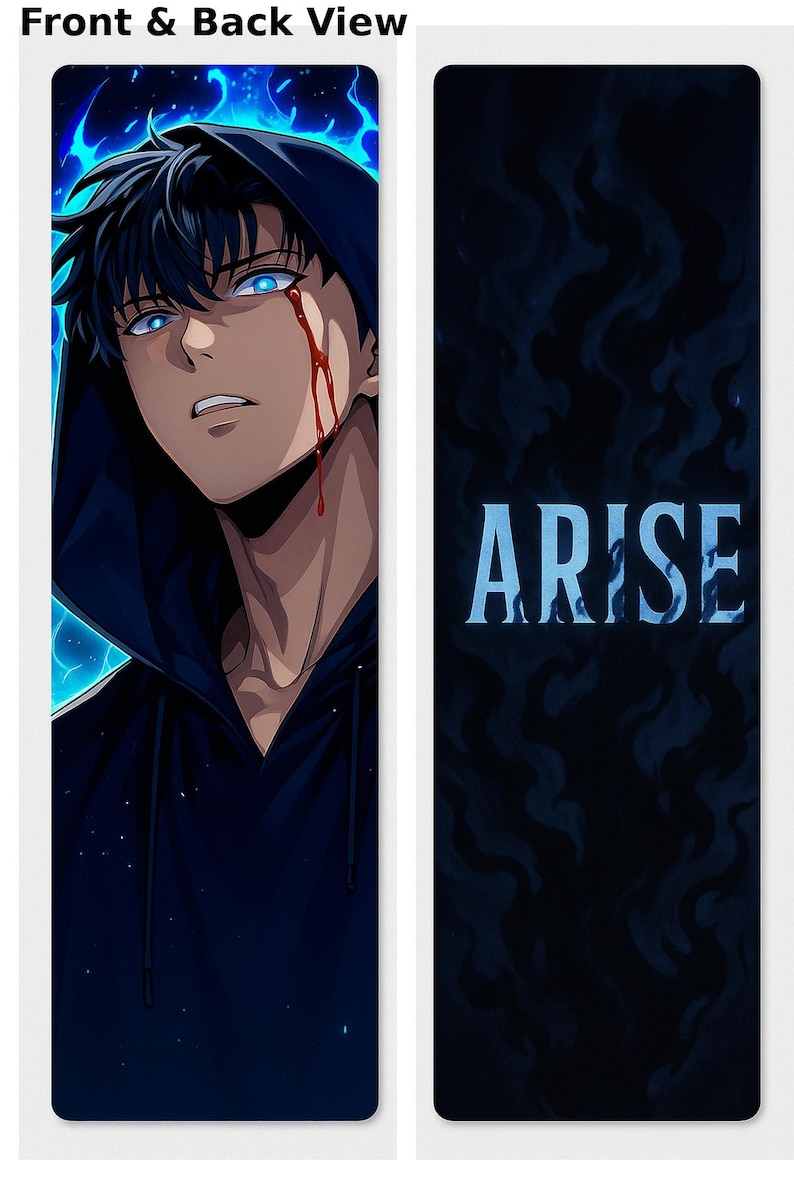 Solo Leveling "arise" Digital Bookmark | File Pdf, Svg, Ai, Eps, Jpg ...