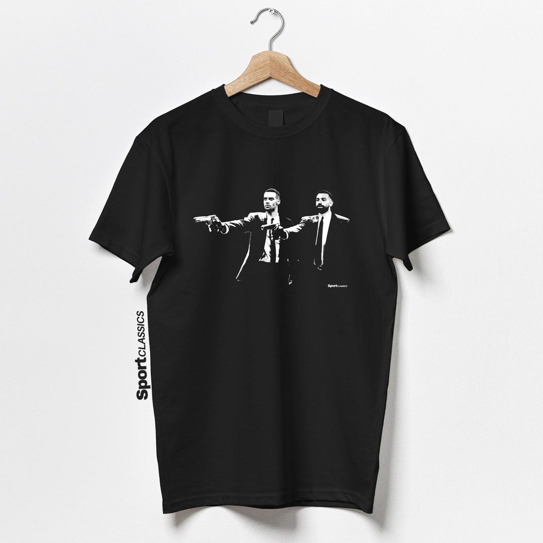 Alexander Isak & Mo Salah Pulp Fiction Style T Shirt | Liverpool T ...