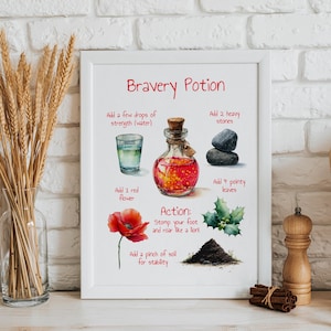 Printable Mud Kitchen Recipe Cards, Fairy Potion Cards, Magic Potions ...