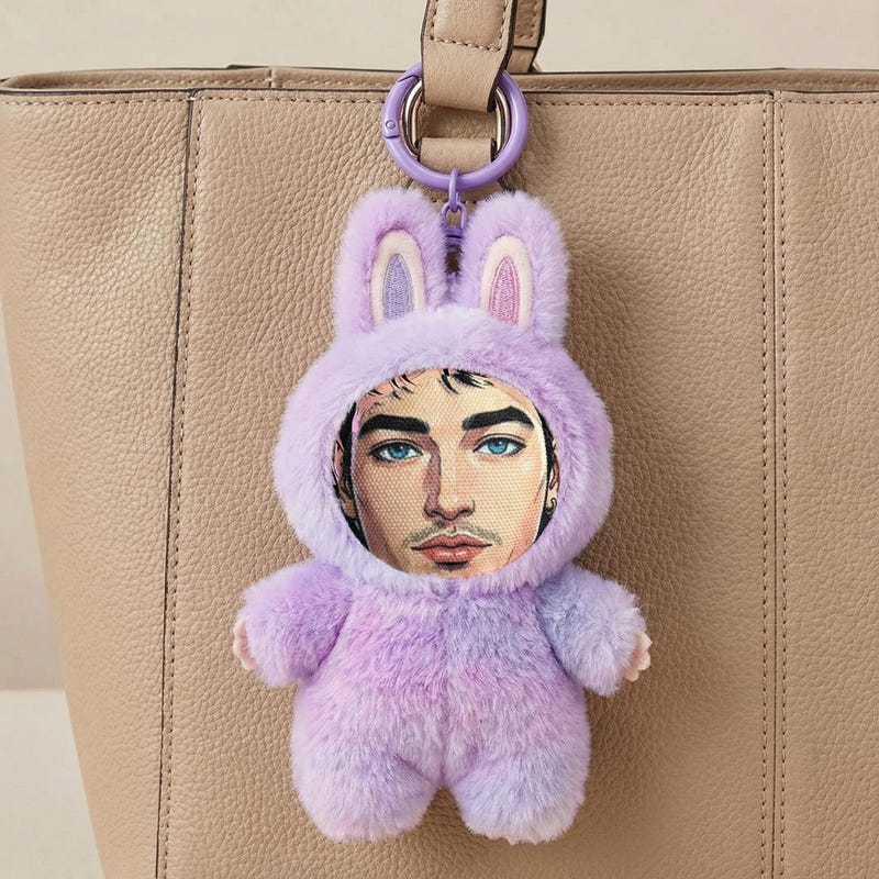 Labubu Doll Pink - Etsy