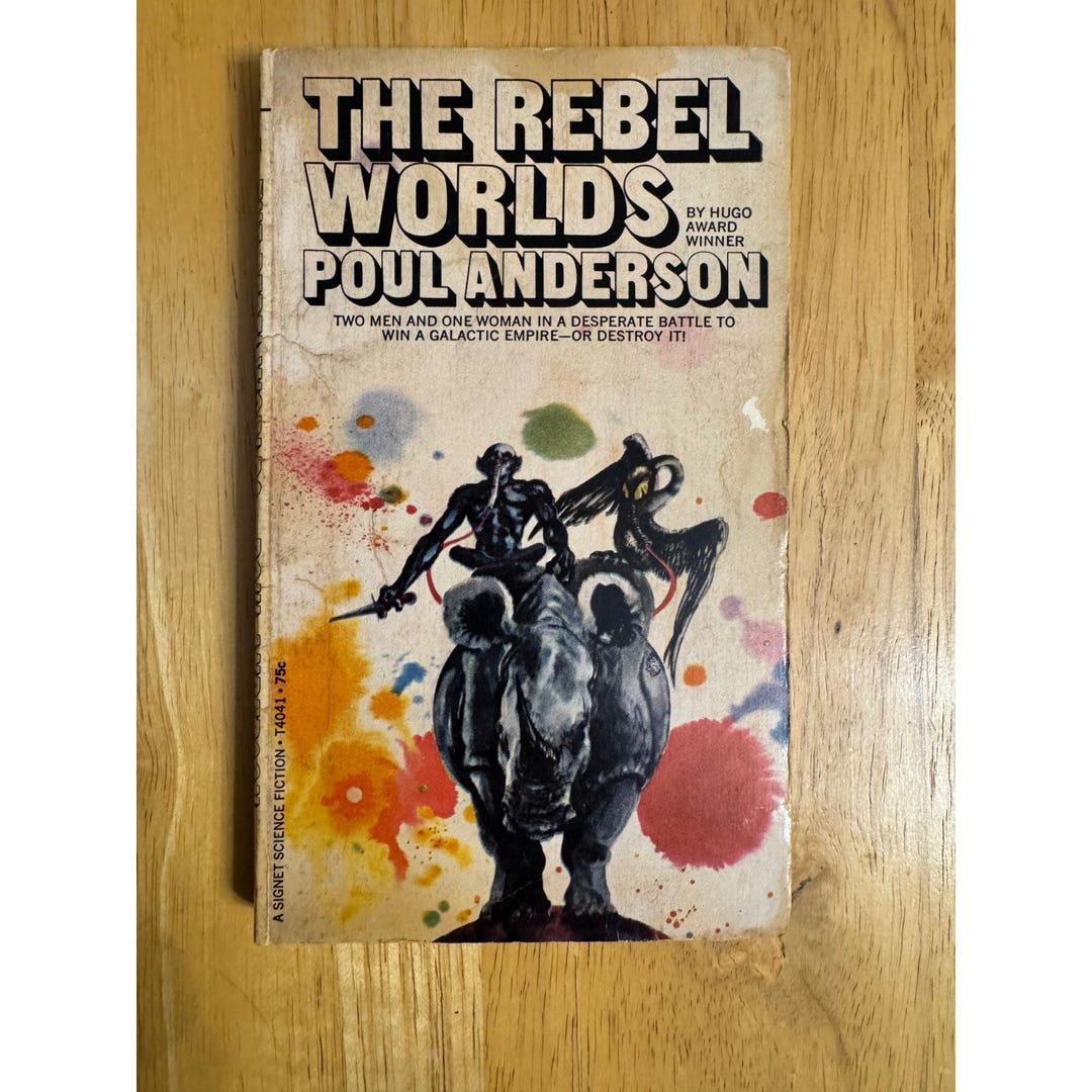 The Rebel Worlds Poul Anderson 1969 Signet Science Fiction Paperback ...