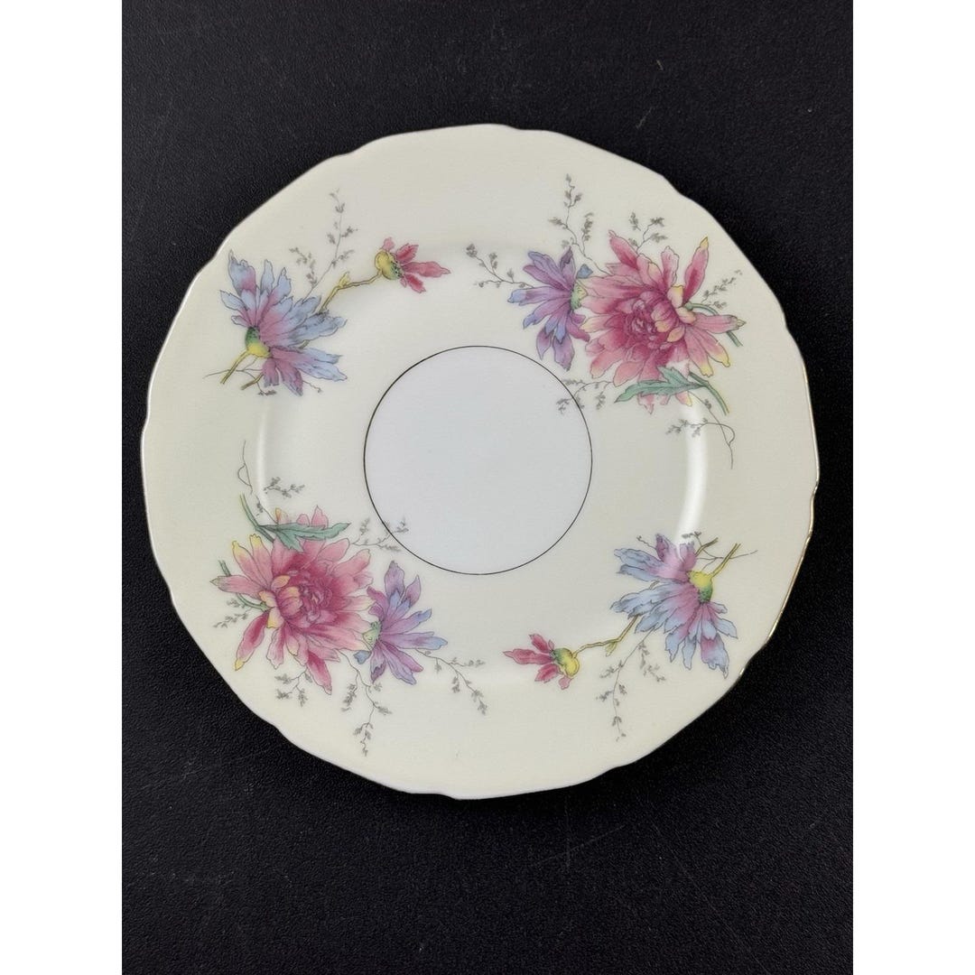 Vintage Black Knight Conchita 6" Salad Dessert Plates Set of 12 With ...