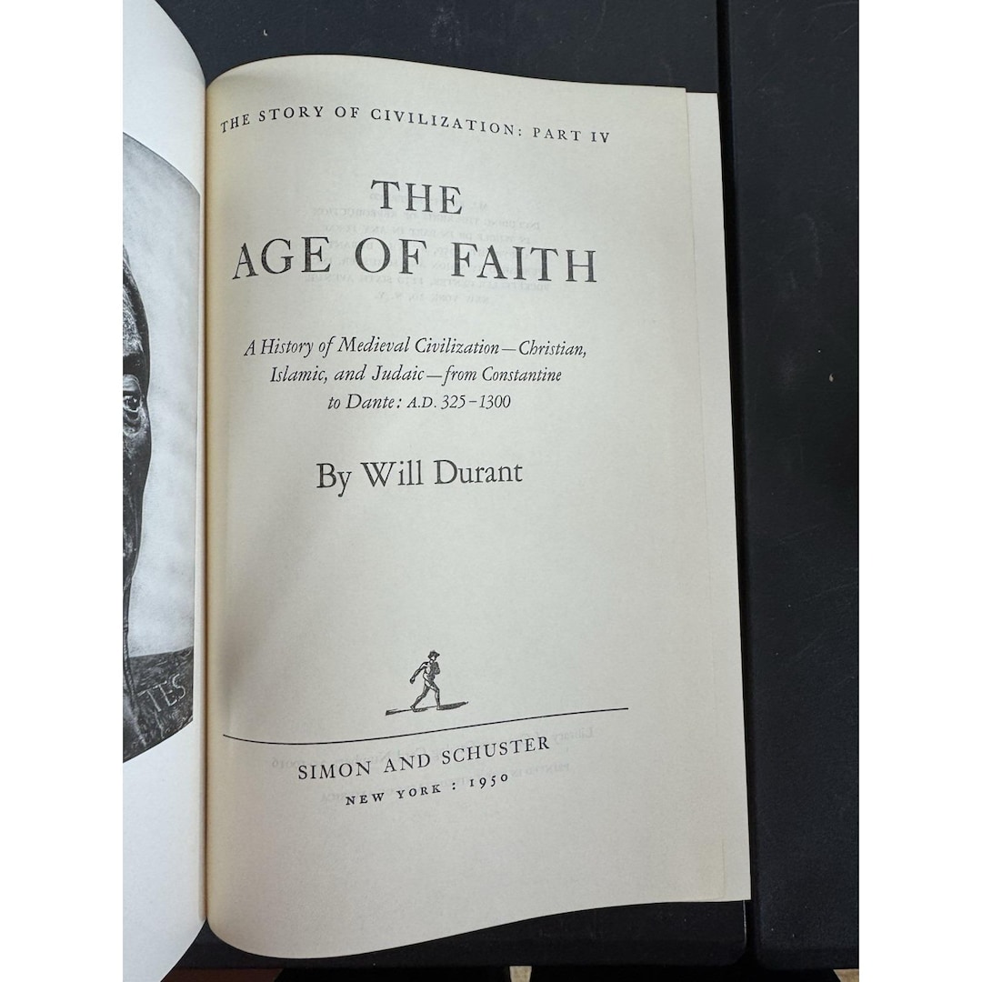 The Age of Faith by Will Durant 1950 - the Story of Civilization Part ...