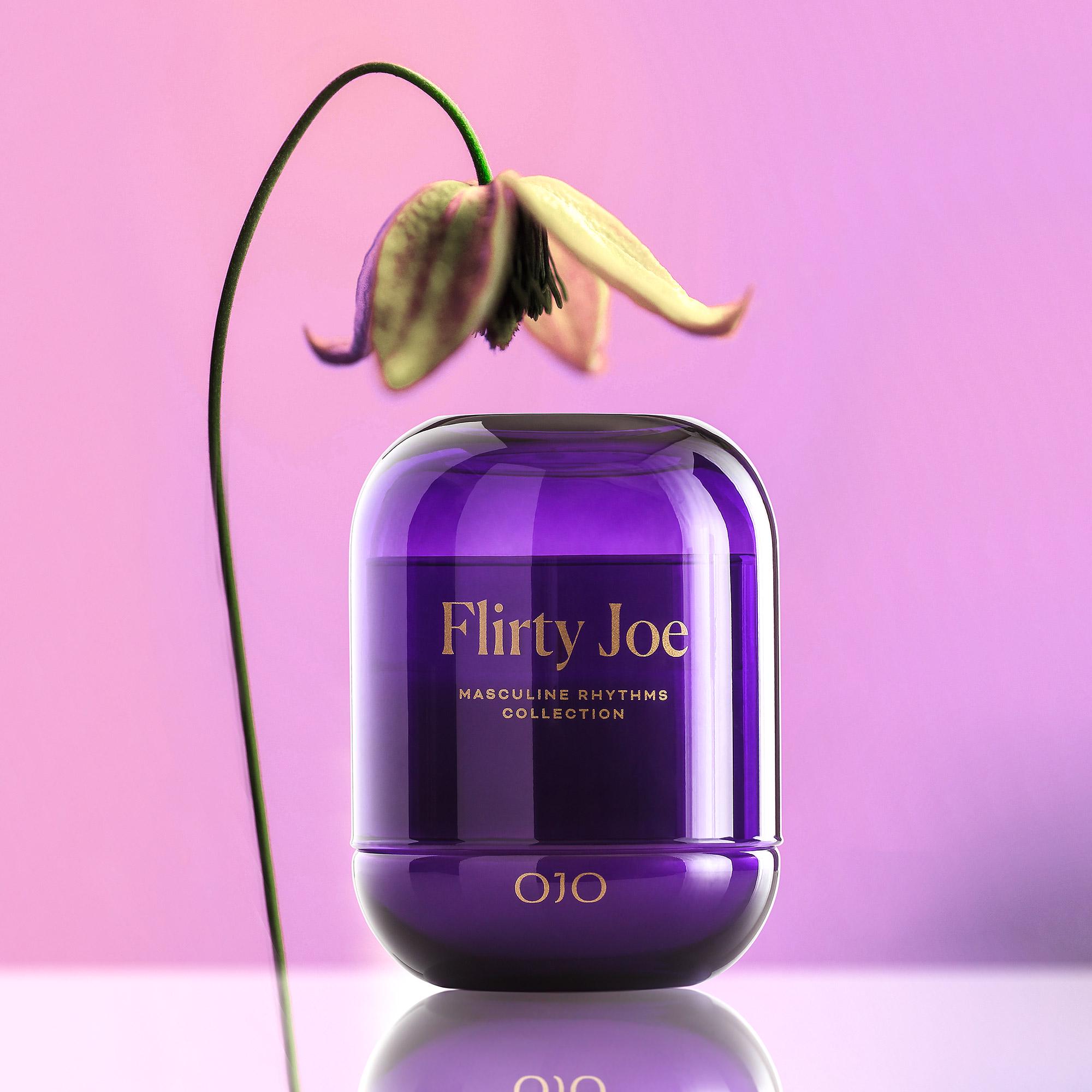 OJO Flirty Joe Scented Candle – 7.8 Oz Jar Candle +35-hour Long-lasting ...