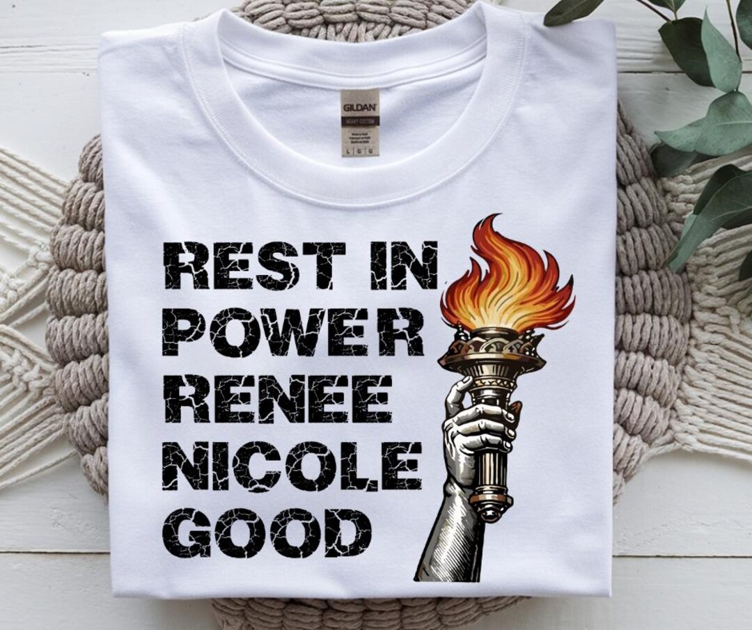 Ruhe in Frieden, Renee Nicole Good (SVG), Gedenk-T-Shirt-Design, RIP ...
