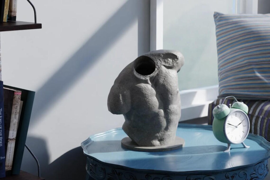 3D Printed Male Torso Sculpture Vase: Modern Body Art Decor - Etsy