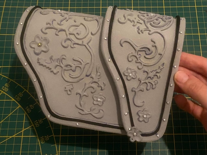 Rumi Golden K-pop Demon Hunters Cosplay - Pauldron - Pattern ...
