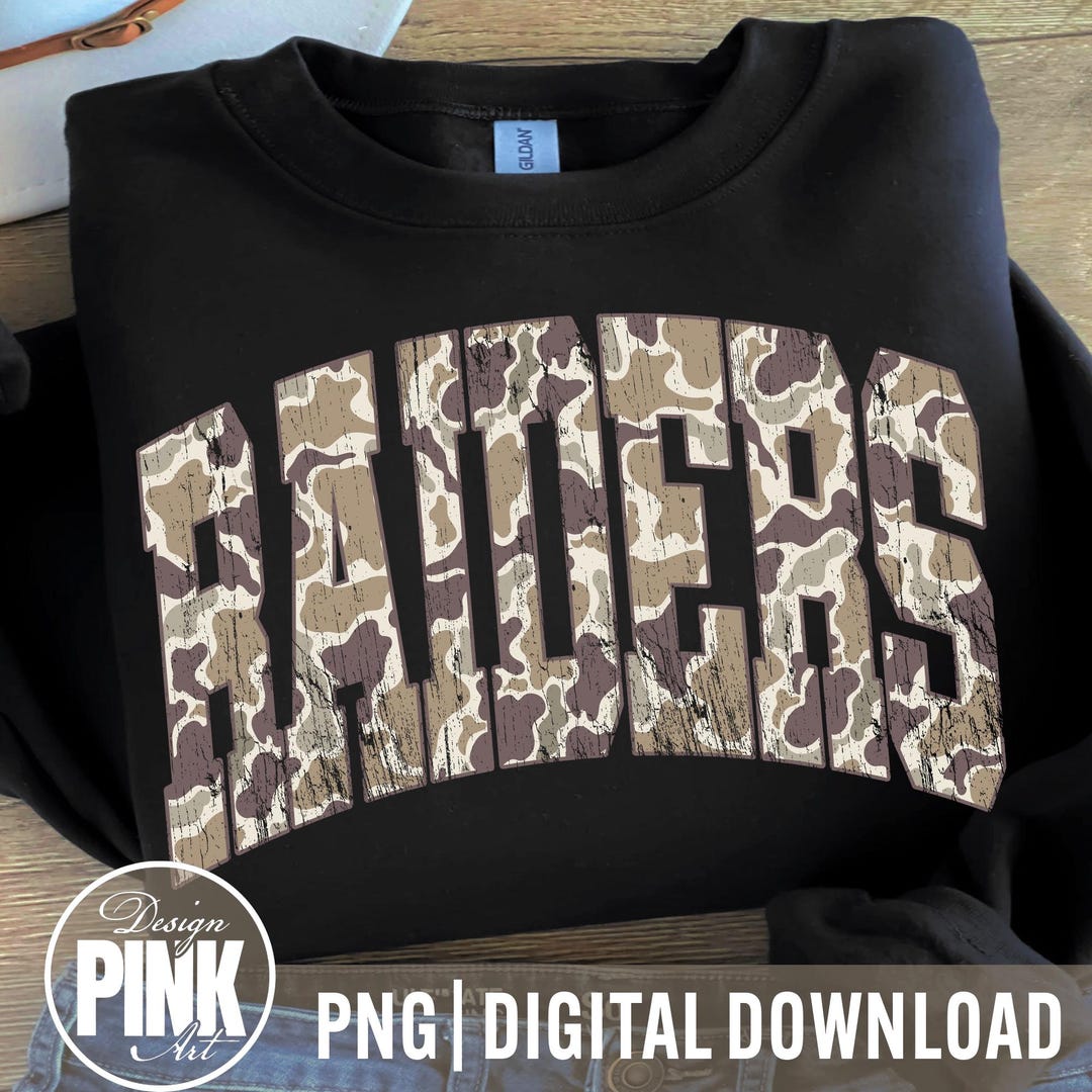 Raiders Camo Sports, Sublimation Graphic, Digital Download - Etsy