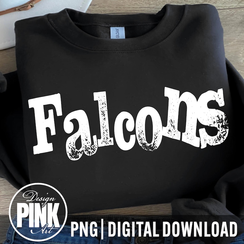 Falcons PNG, School Spirit Design, Digital Download for T-shirts ...
