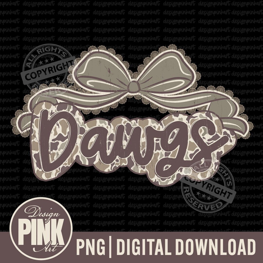 Dawgs Camo PNG: Distressed Mascot Design (digital Download) - Etsy