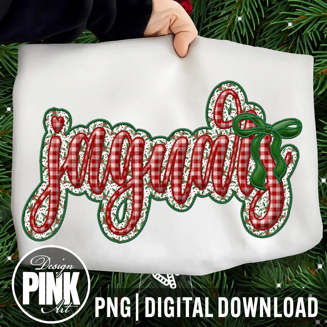 Jaguars Christmas Script PNG | Red Plaid Gingham Sublimation Design ...