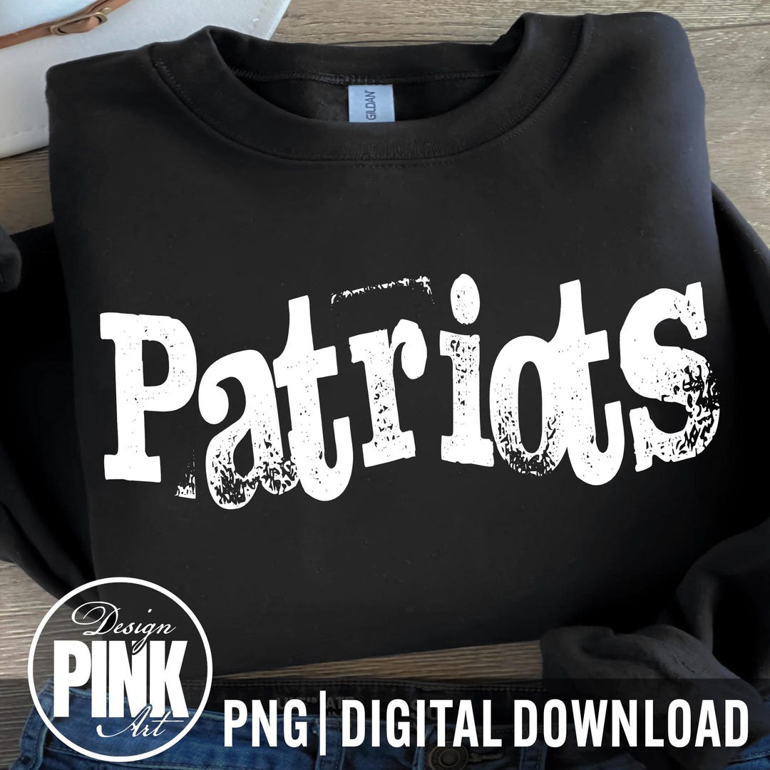 Patriots PNG, School Spirit Design, Digital Download for T-shirts ...