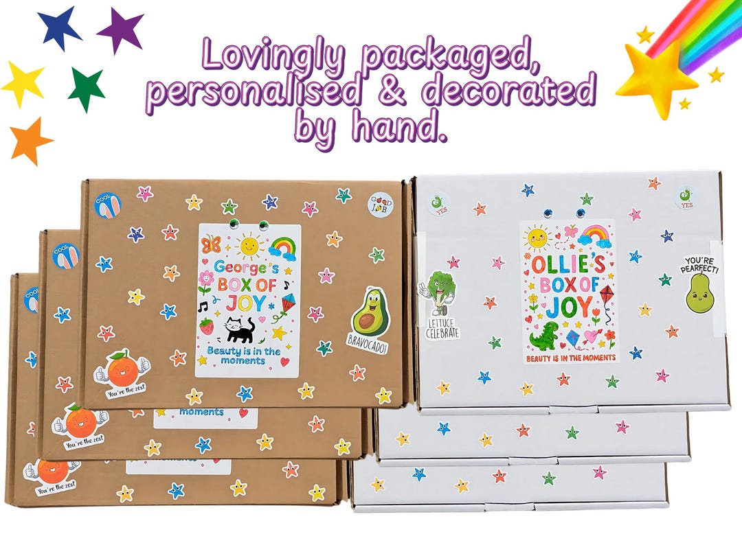 Boredom Box for Kids | Travel Activity Box | Sensory Toys & Crafts ...