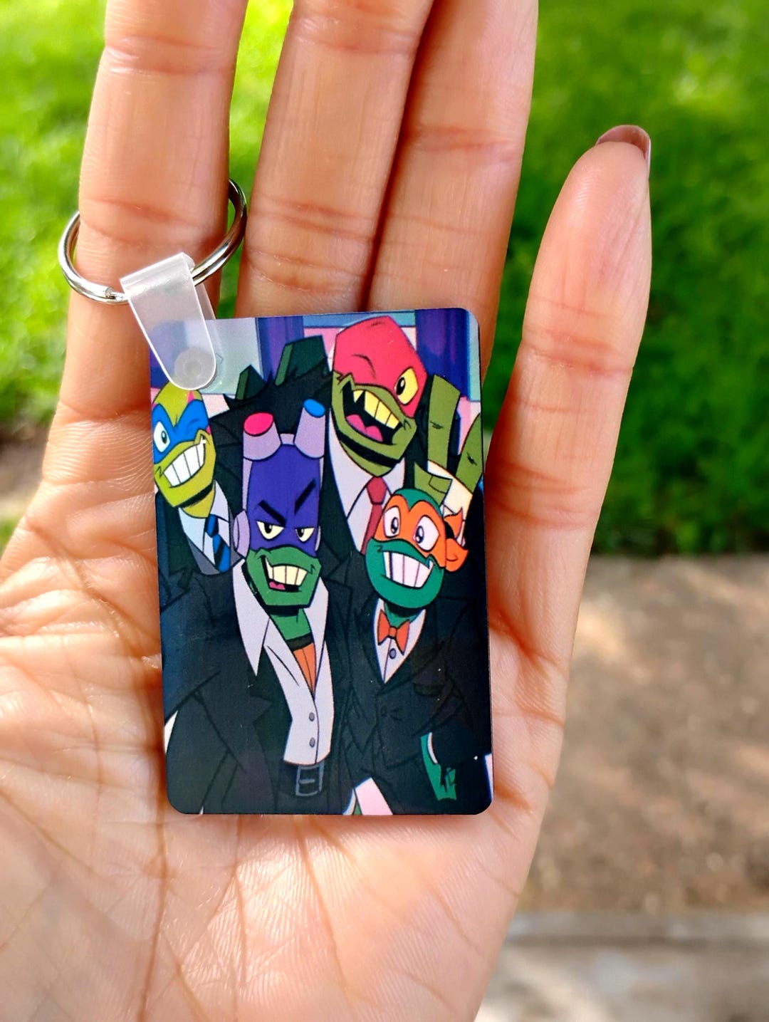 Dapper Turtle Keychain | Suit-up Swag! | Bag Keychain | Fandom Merch - Etsy