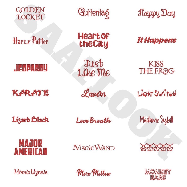 500+ VP3 Embroidery Fonts Bundle: Monogram, Script, Alphabet (digital ...