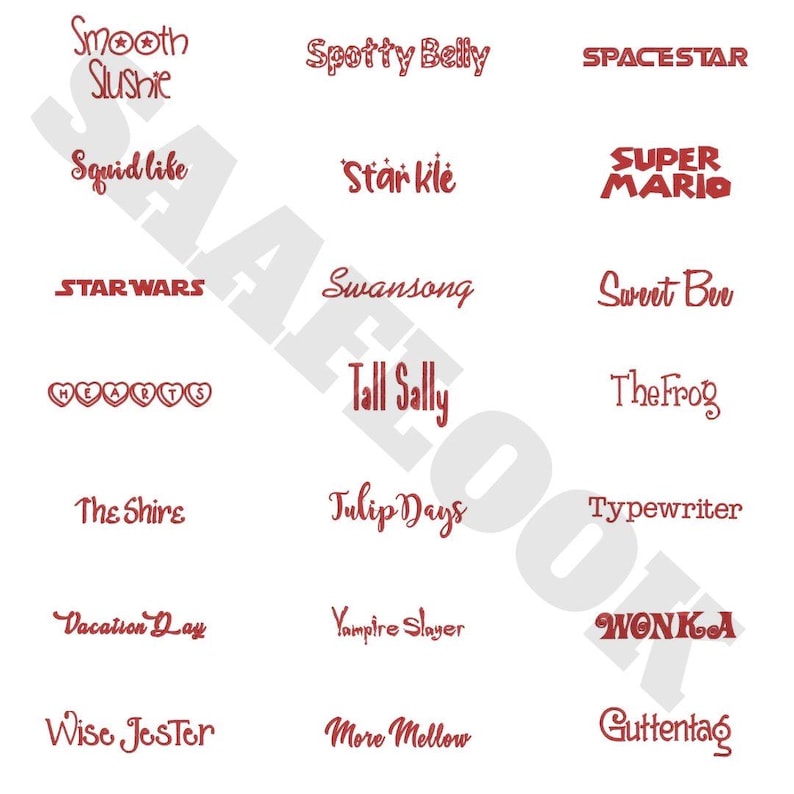 500+ VP3 Embroidery Fonts Bundle: Monogram, Script, Alphabet (digital ...