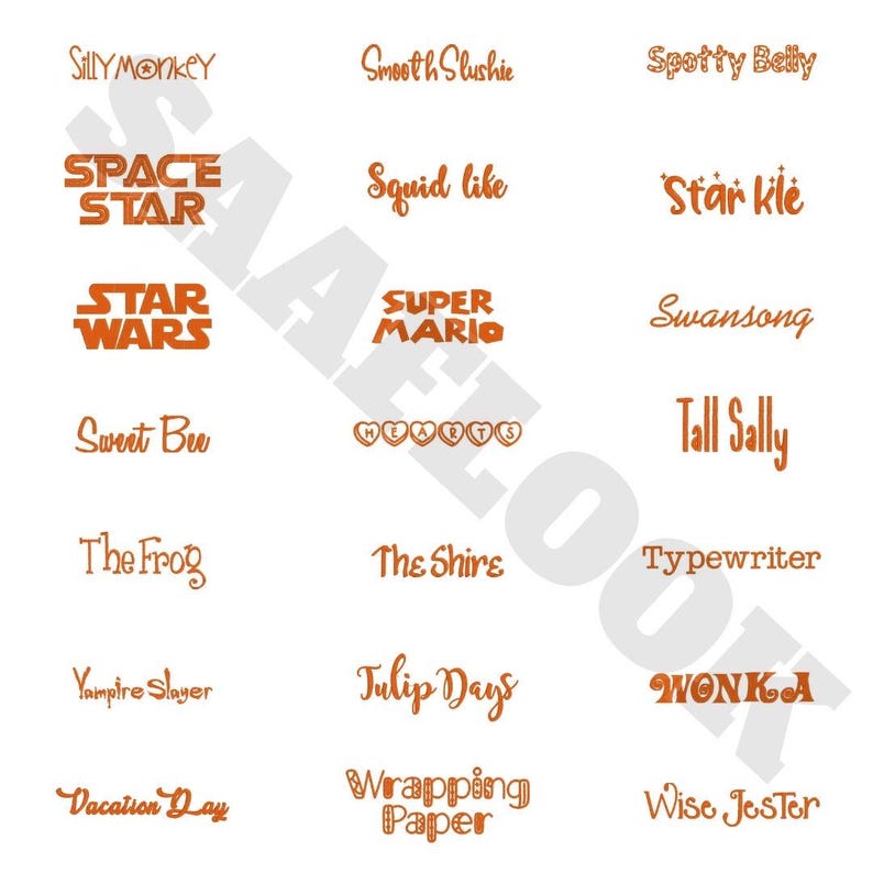 500+ DST Embroidery Fonts Bundle: Tajima Machine Fonts + 8000 Bonus ...
