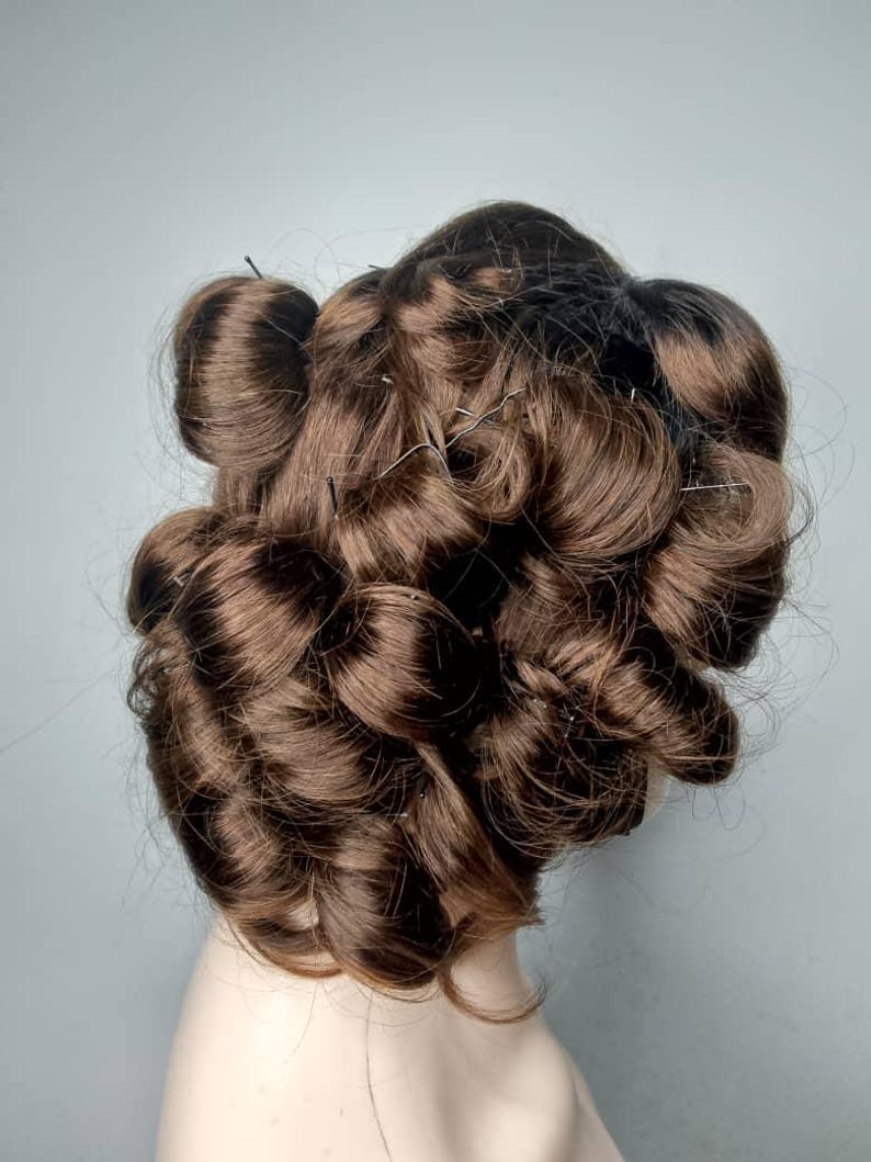 Human Hair Wig, Bounce Wig, Protective Style - Etsy