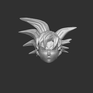 Dragon Ball Goku Head - Etsy