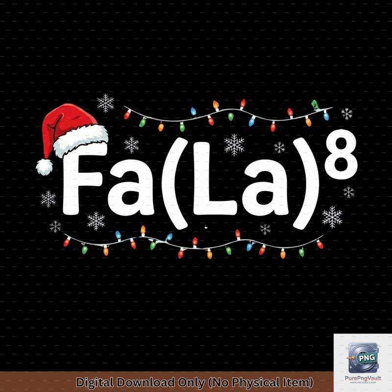 Fa La La La La Svg - Etsy