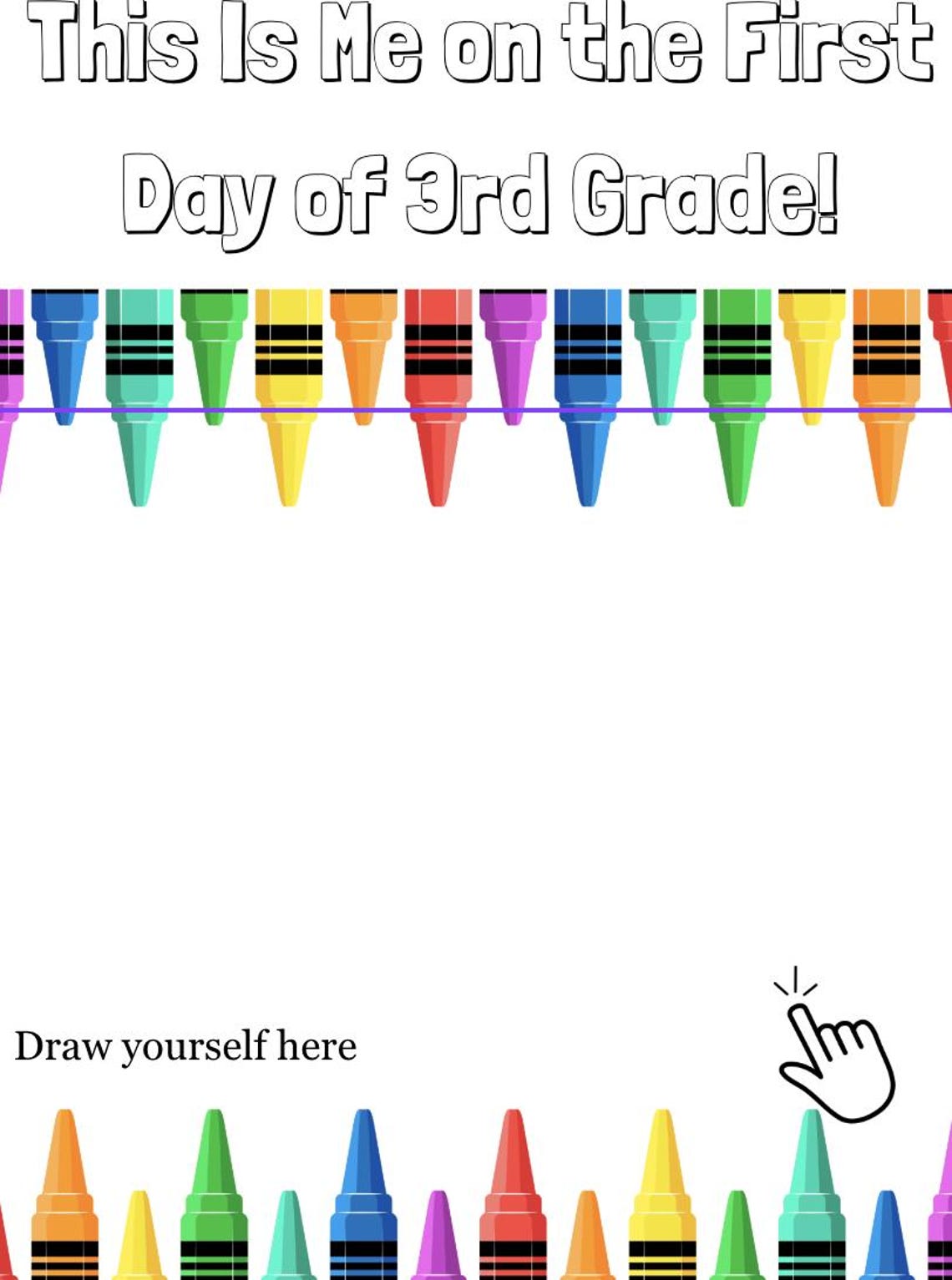 Back to School Coloring Book for 3rd Grade – Printable Activity Pages ...