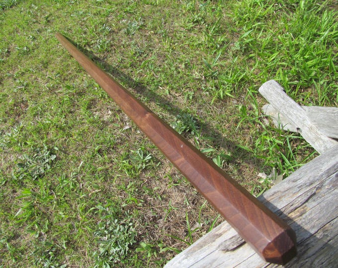 Walnut Octagonal Staff - Etsy