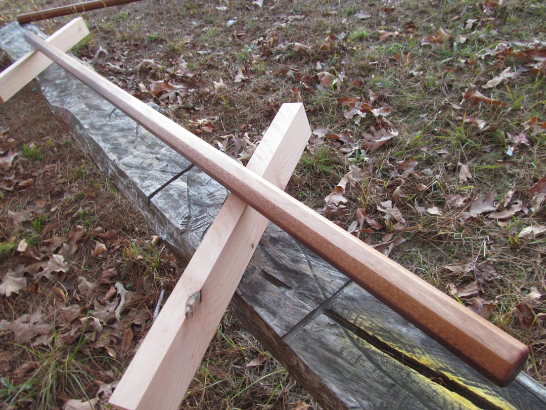 Walnut Octagonal Staff - Etsy