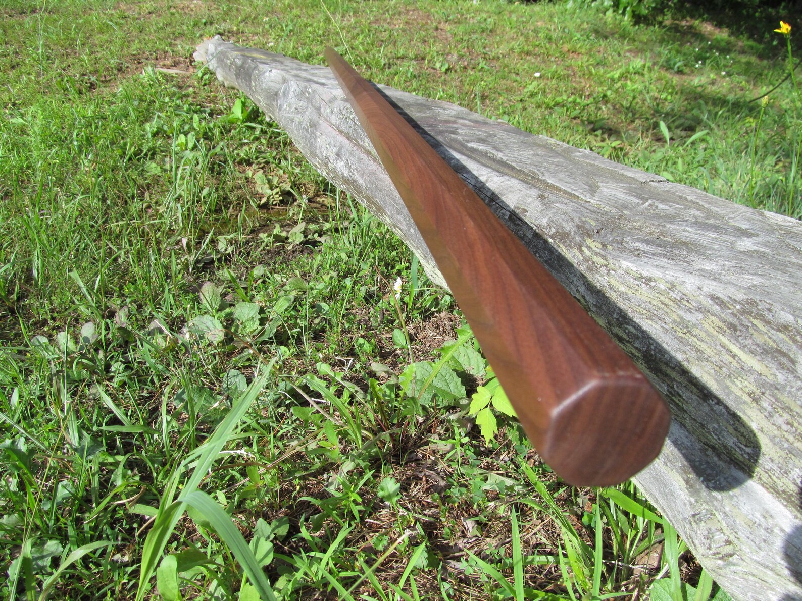 Walnut Octagonal Staff - Etsy