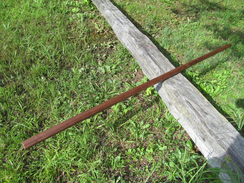 Walnut Octagonal Staff - Etsy