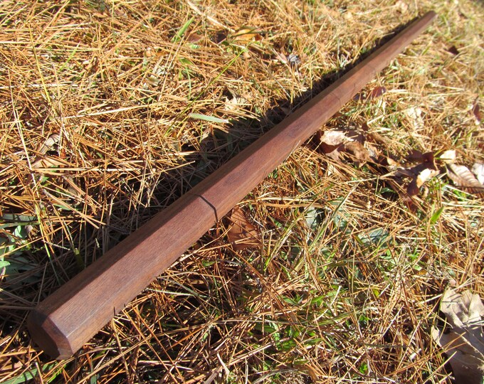 Walnut Octagonal Short Staff Bundle - Etsy