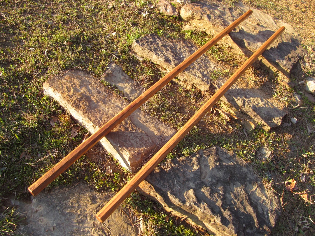 White Oak Octagonal Staff 2 - Etsy