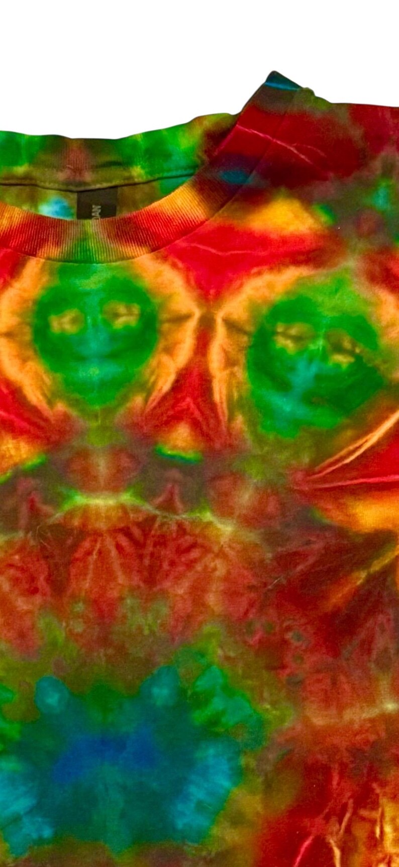 Unisex L Psychedelic Sacred Geometry Tie Dye Shirt – Handmade Trippy ...