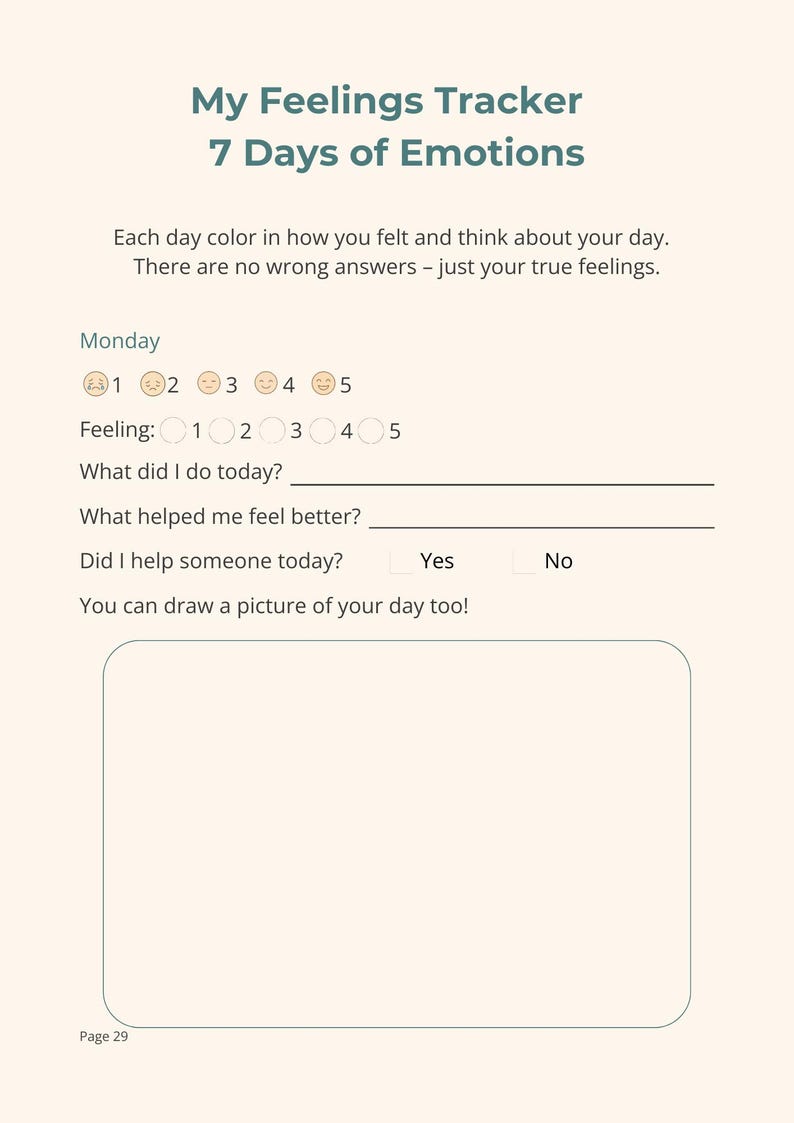 Montessori Feelings Flashcards: Social Emotional Learning (printable ...