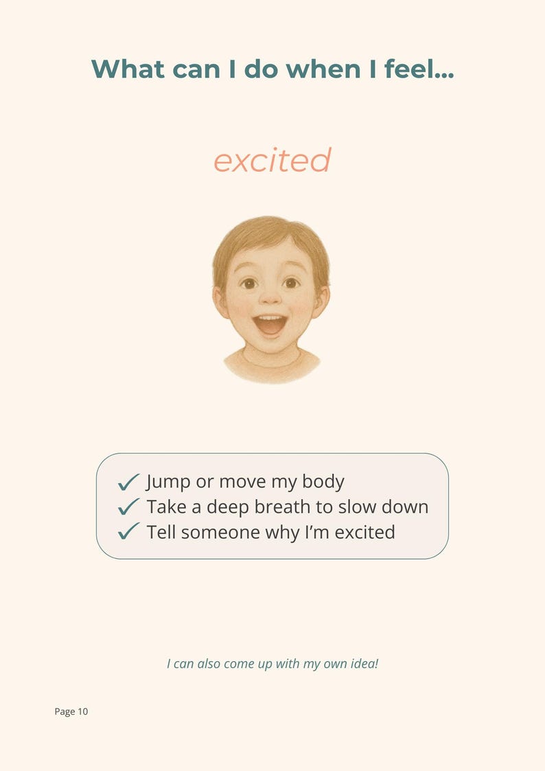 Montessori Feelings Flashcards: Social Emotional Learning (printable ...