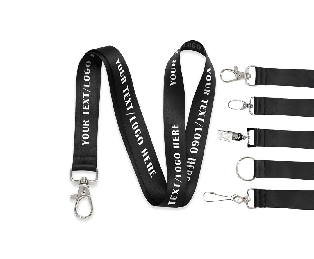 Custom Full Color Lanyards | Personalized Logo Lanyards | Badge Holders ...
