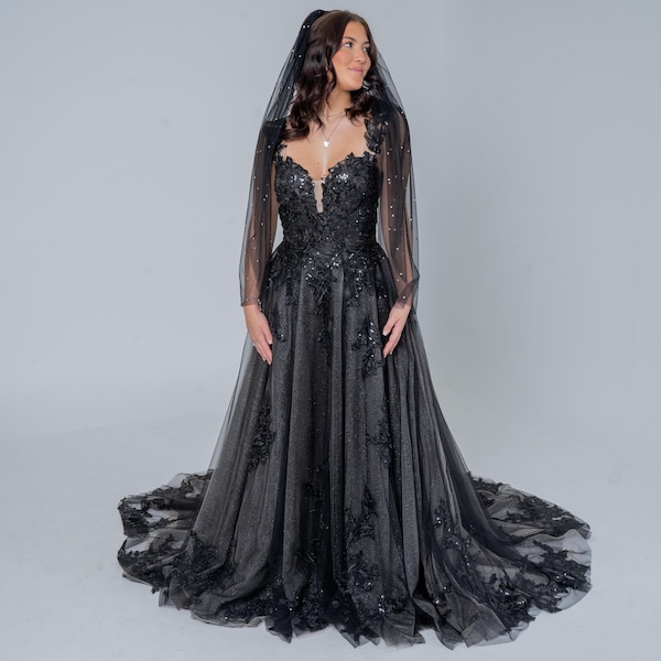 Gothic Wedding Dress - Etsy UK