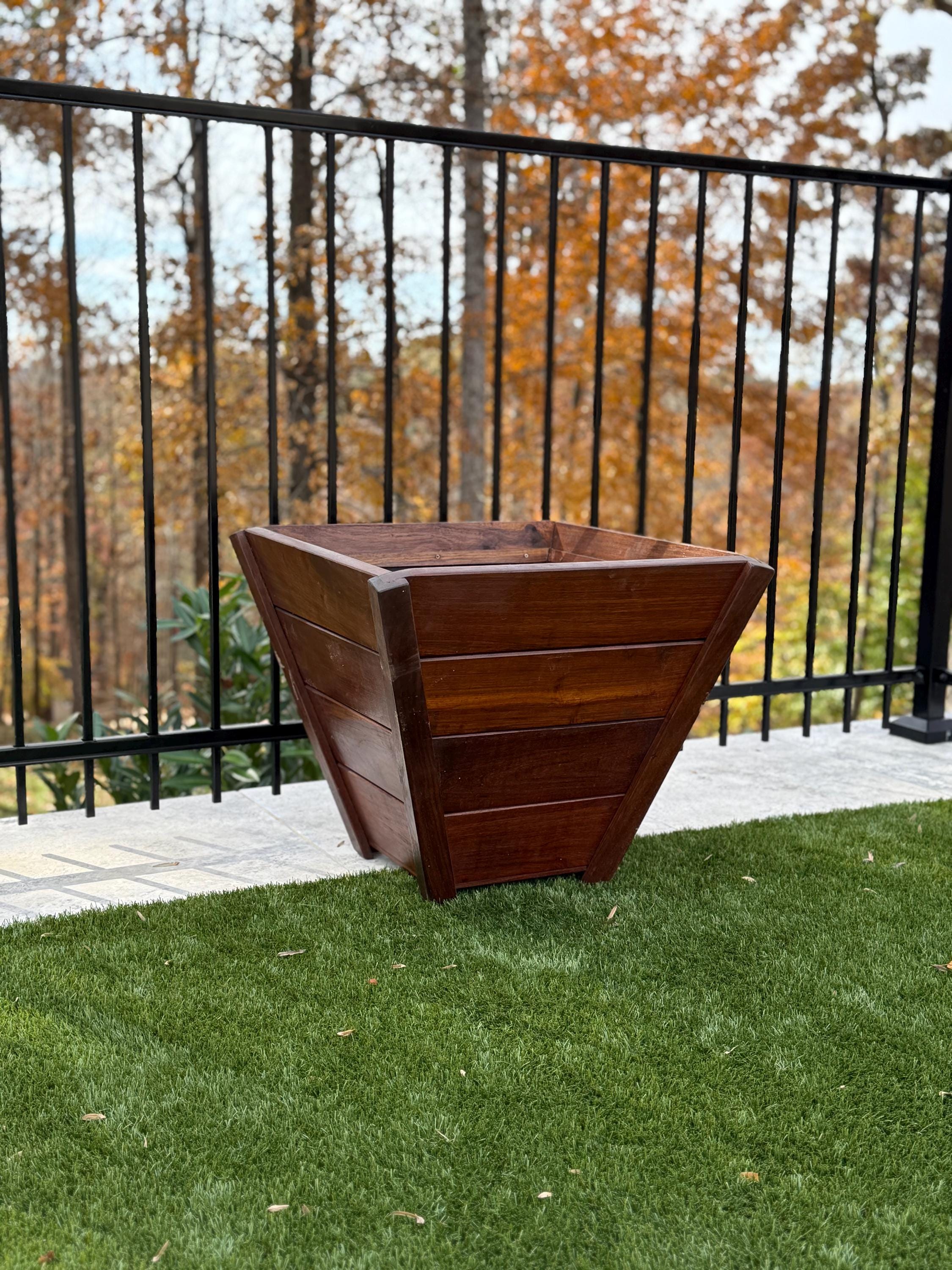 Custom Wood Planters - Etsy