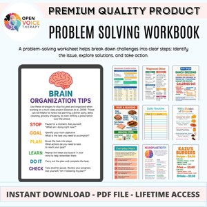 Problem Solving Pack - Etsy
