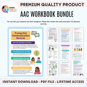 The AAC Workbook PDF, Augmentative and Alternative Communication ...
