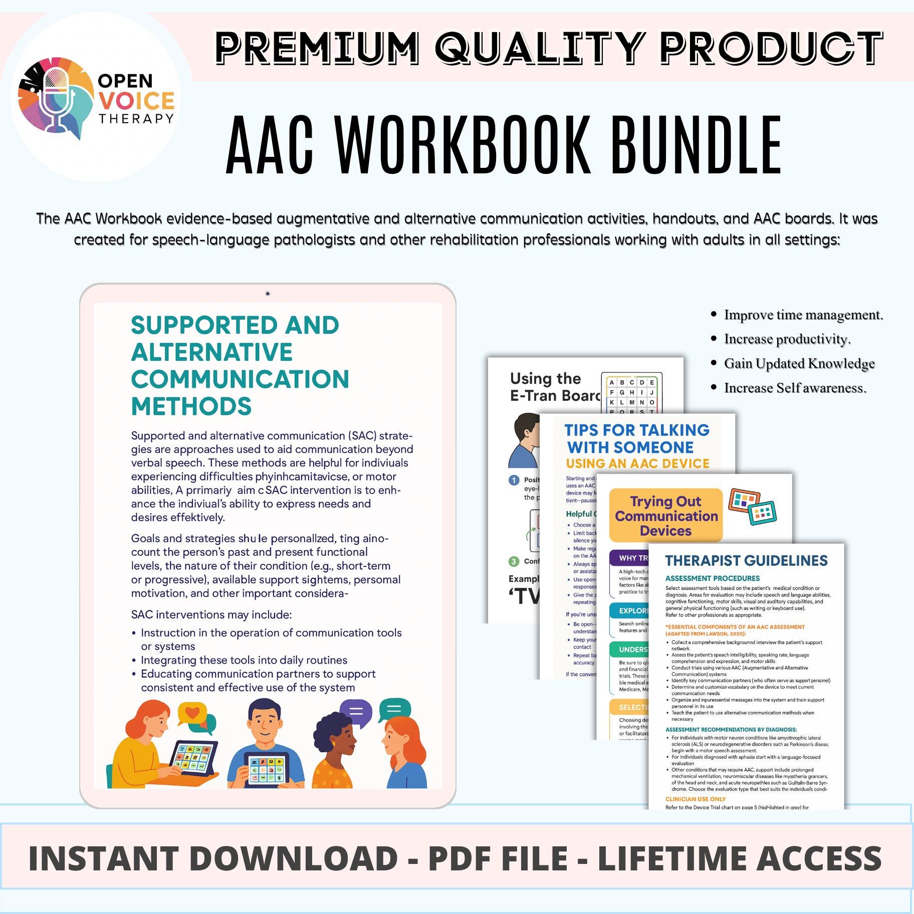 The AAC Workbook PDF, Augmentative and Alternative Communication ...