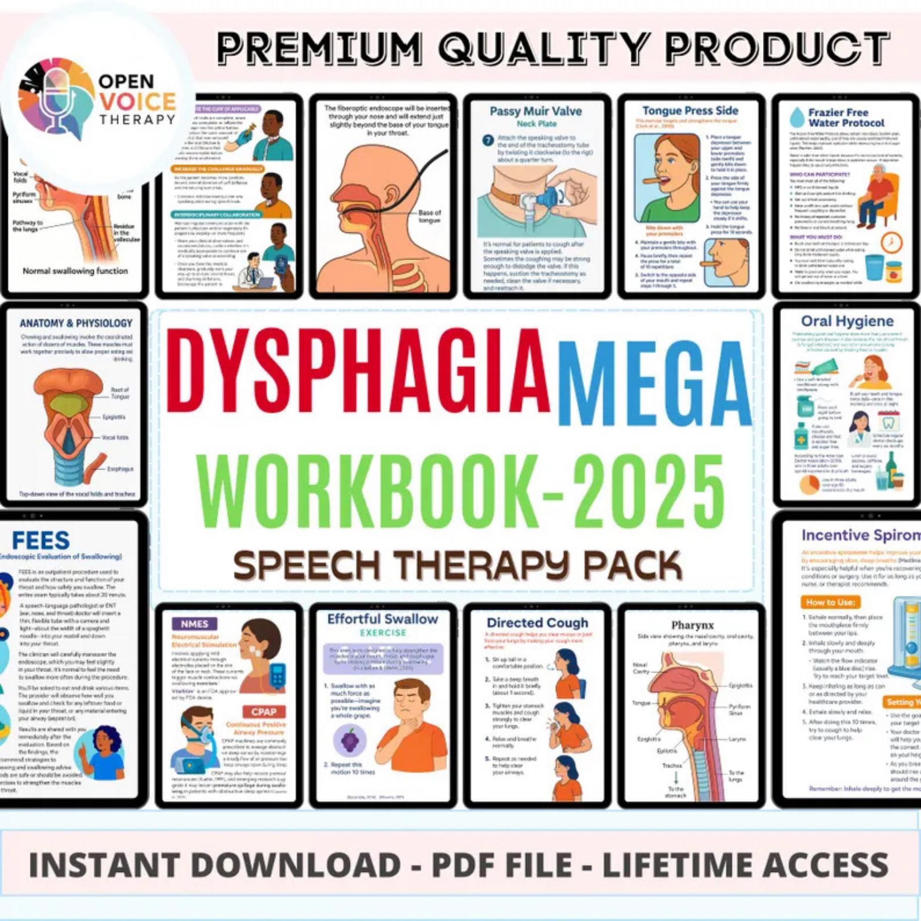 The Adult Speech Therapy Starter Pack: Pdfs Evidence-based Worksheets ...