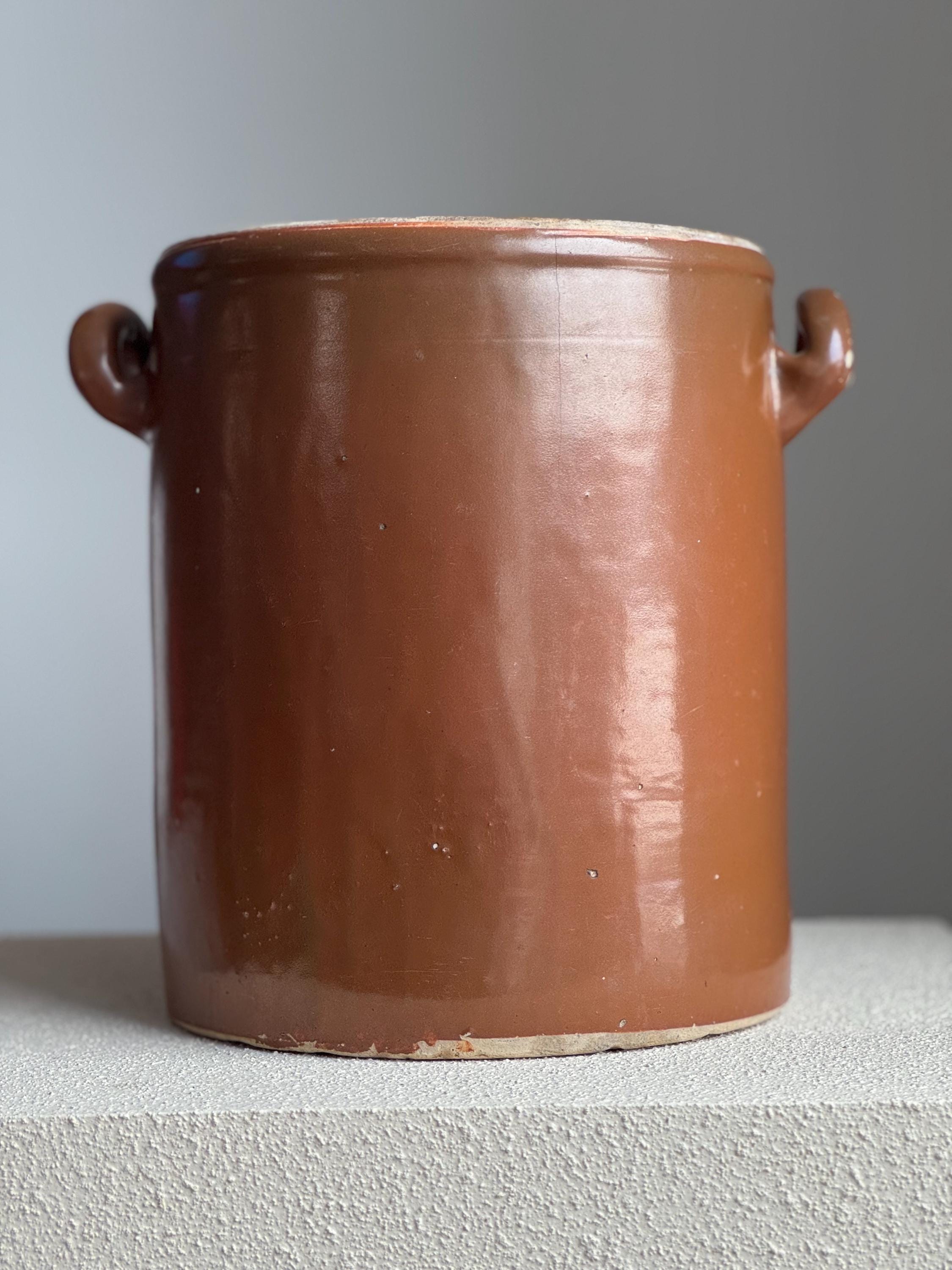 Mid-20th Century Clay Fermentation Pot – From Pasvalys Region - Etsy