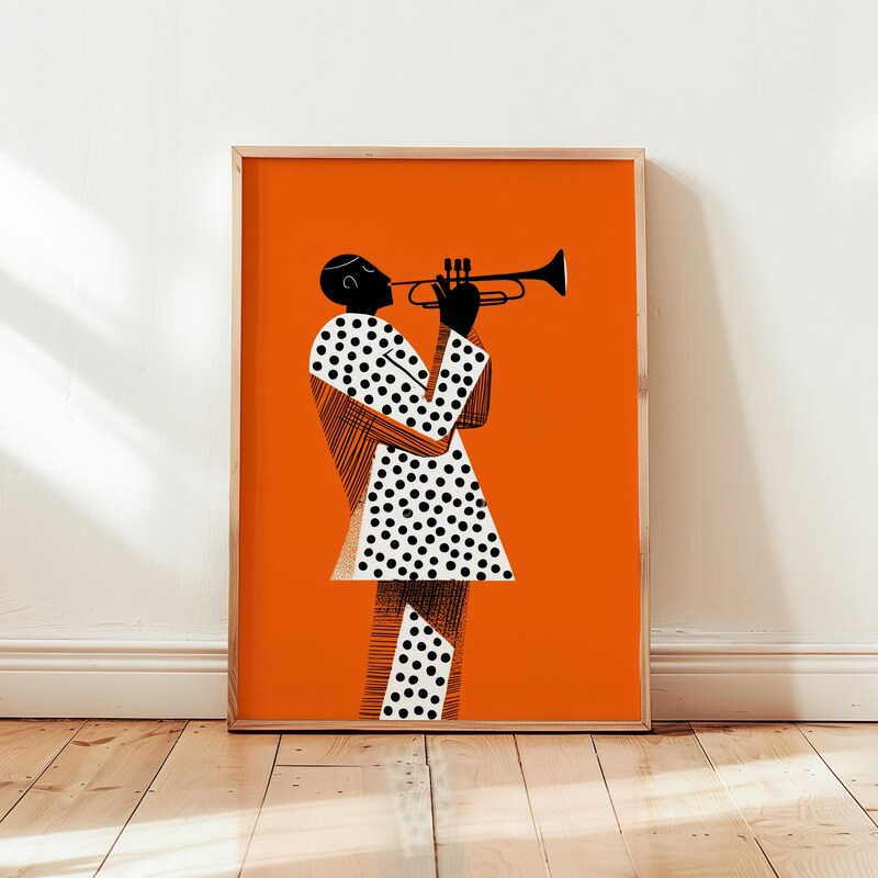 Black Jazz Wall Art - Etsy