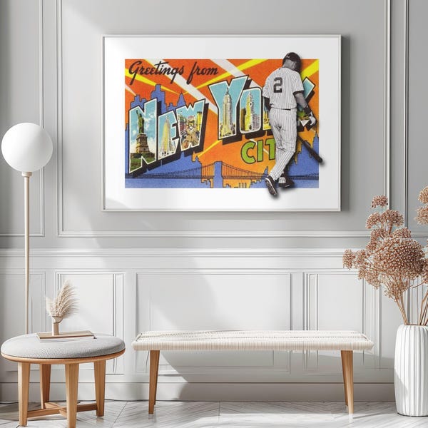 Derek Jeter Poster - Etsy