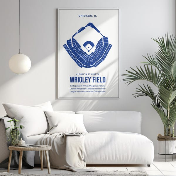 Cubs Poster - Etsy