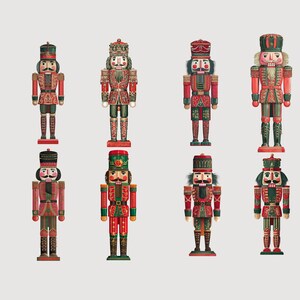 Nutcracker Christmas Printables Bundle Vintage Watercolor Modern and ...