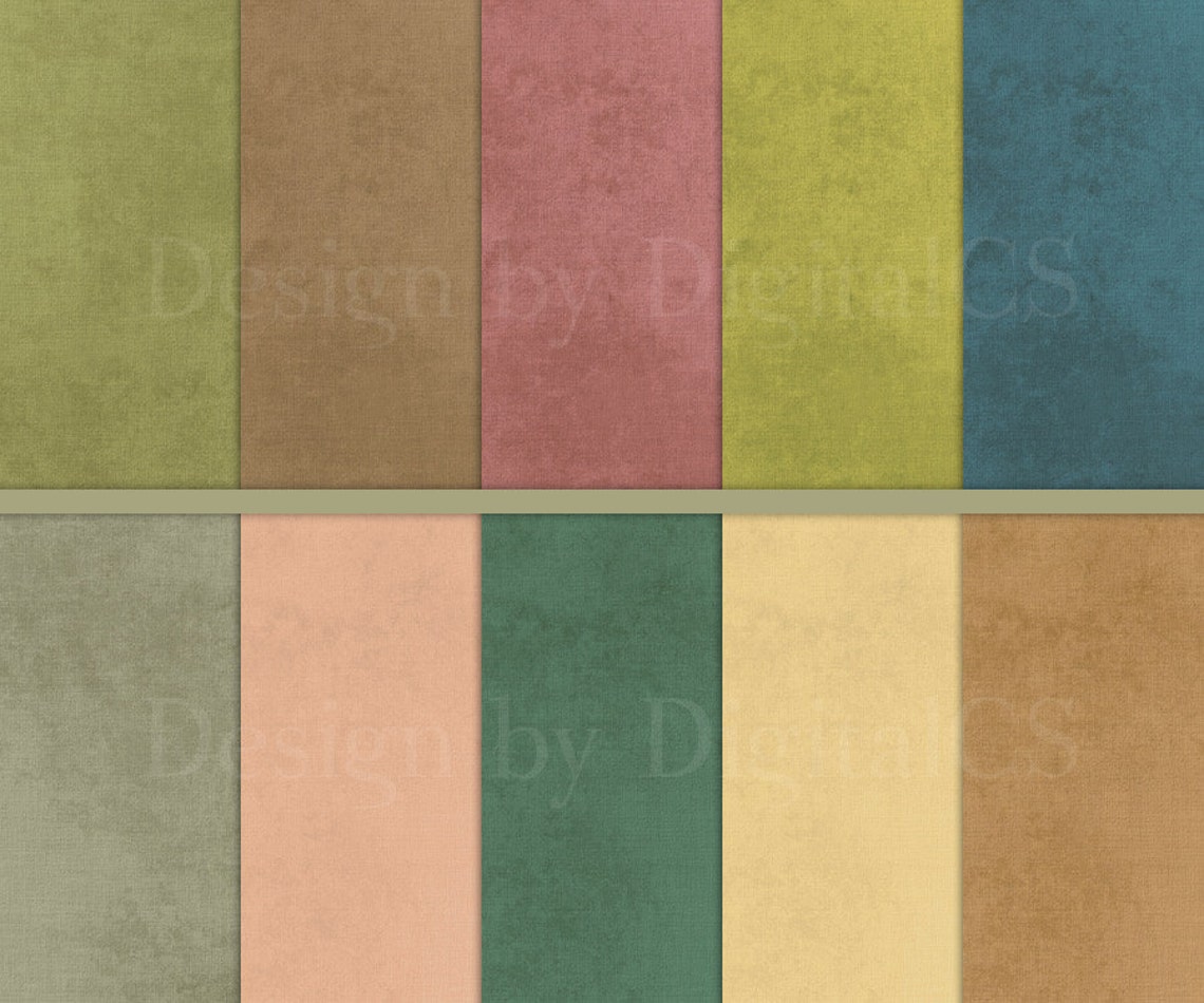 Woodland Paper Textured Digital Paper Pack Craft Paper Scrapbook Paper ...