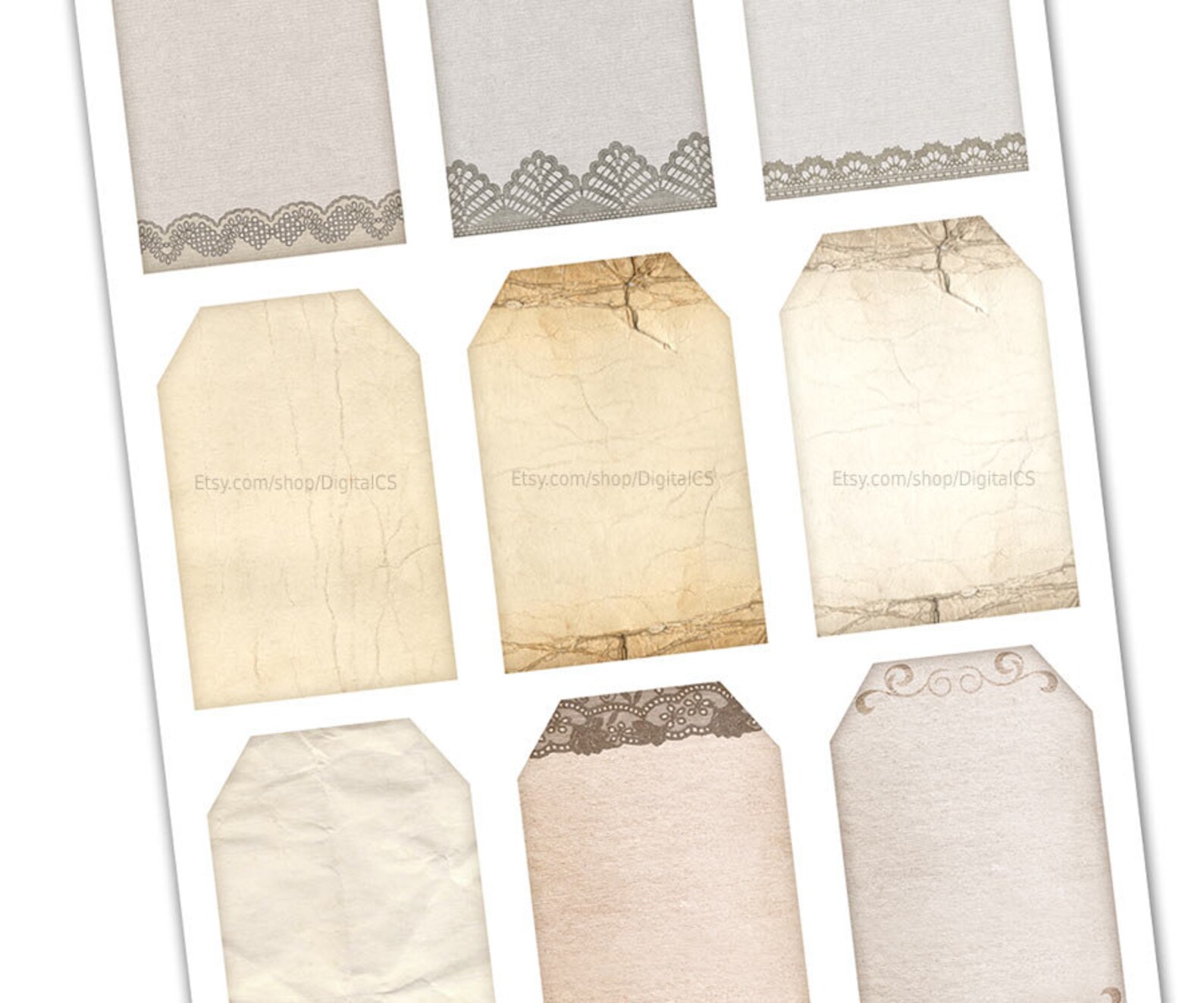 DIY Labels Blank Gift Tags Printable Label Digital Label Blank Label ...